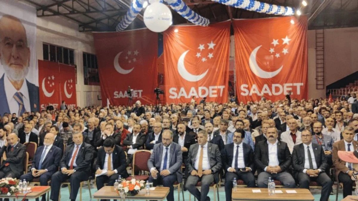 Saadet Partisi'nin yeni yönetimi belli oldu