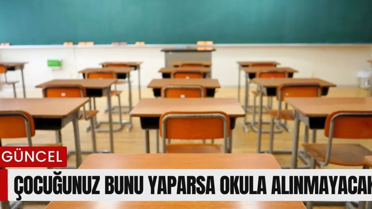 Tas kafa saç kesimi yaptıran öğrenciler okula alınmayacak