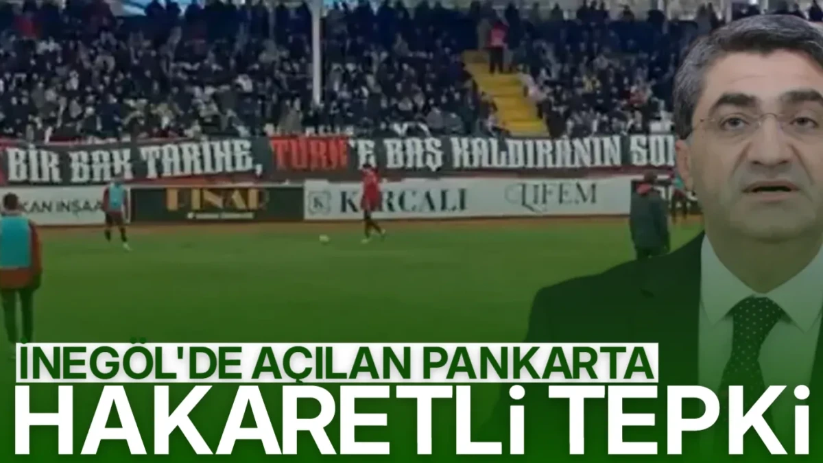 İnegöl’de açılan pankart Türkiye gündemine taşındı