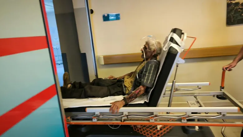 İnegöl'de yaşlı adam az daha canından oluyordu!